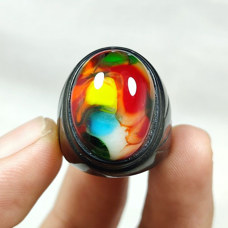 Jual Batu Pancawarna Asli Natural siap pakai | Shopee Indonesia