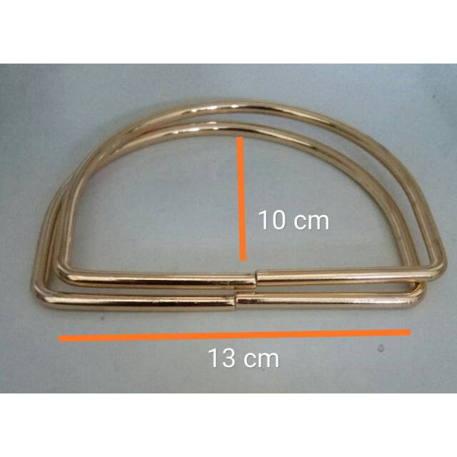 Jual Handle Tas D Gold (harga per pasang) | Shopee Indonesia