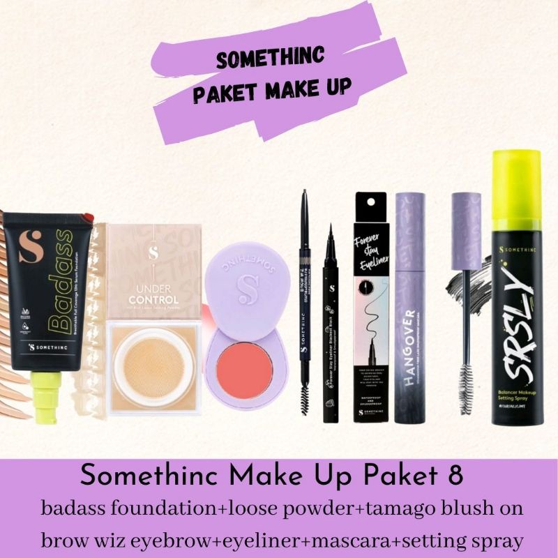 Jual SOMETHINC Paket Make Up Lengkap | Somethinc Set Make Up Lengkap ...