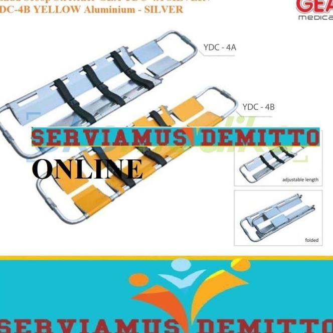 Jual Alat Perlengkapan Rumah Sakit-Tandu Scoop Stretcher Alumunium Gea ...