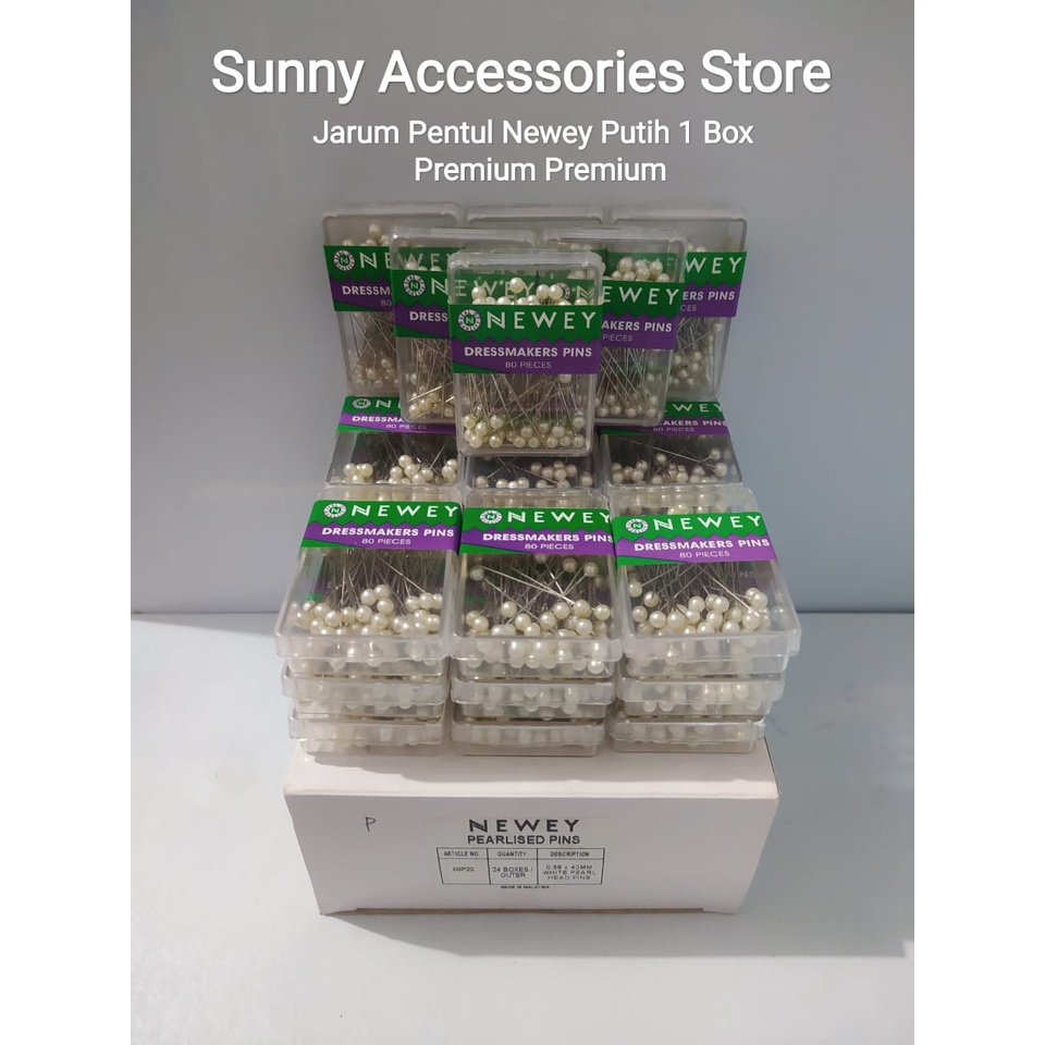 Jual Jarum Pentul Putih Prym Premium Quality (1 Box,24 Pcs) | Shopee ...