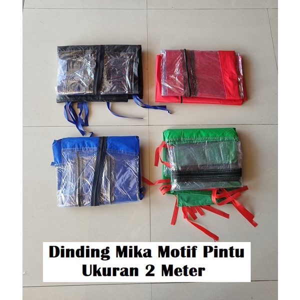 Jual Dinding Mika 2 Meter Motif Pintu Resleting | Shopee Indonesia