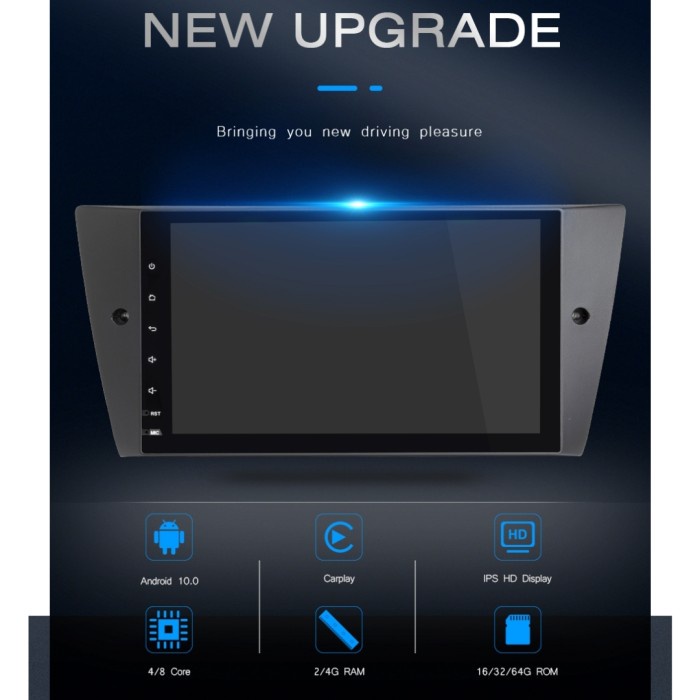 Jual Head Unit Android BMW E90/E91/E92/E93 (New Model Layar 9 inch ...