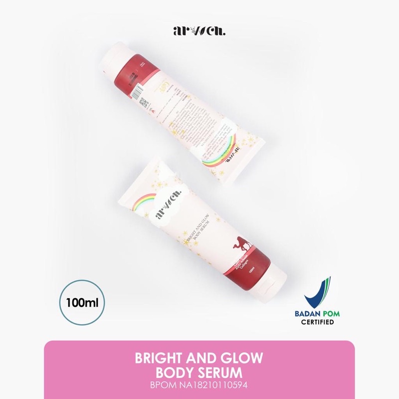 Jual Arvven Bright and Glow Body Serum | Shopee Indonesia