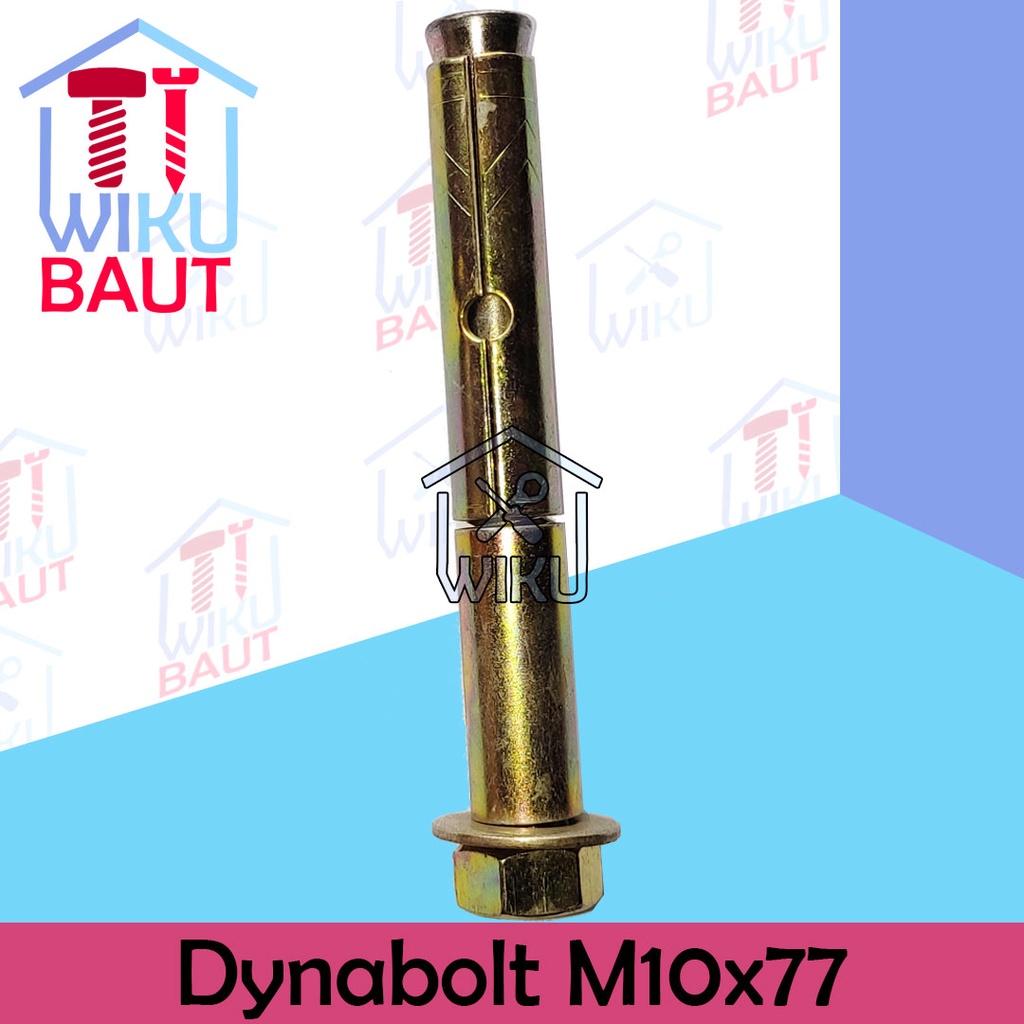 Jual Ramset Dynabolt M10 x 77 mm / Dinabolt 10x77 / Ramset Tembok 10mm ...
