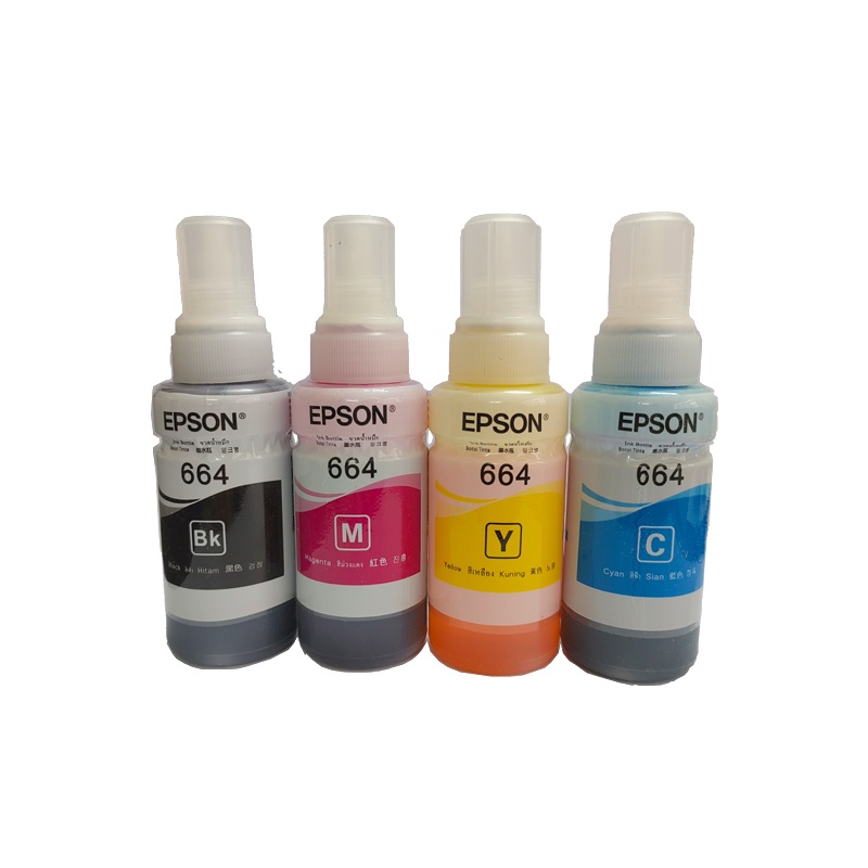 Jual Tinta Epson 664 Original Printer L121 L100 L110 L120 L200 L210 ...