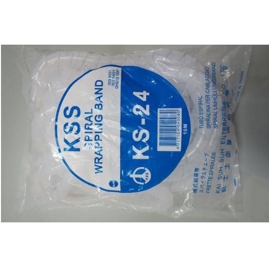 Jual Spiral Kabel Protektor KS-24 Putih | Kabel Spiral KS-24 KSS/GME SWB | Shopee Indonesia