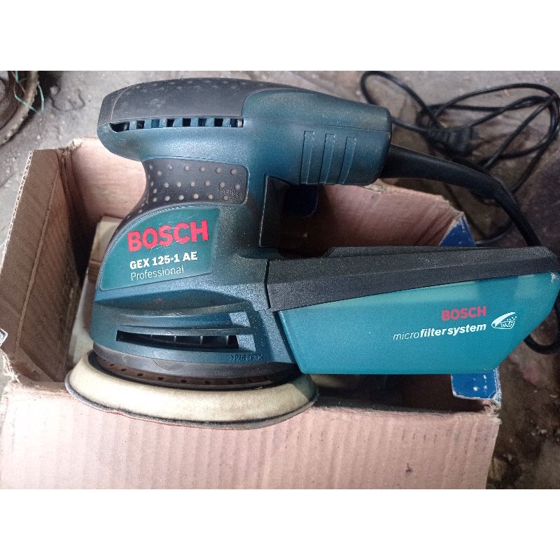 Jual Gex125-1ae Amplas Sander Orbital Variable Speed 5" Bosch Gex 125 - 1 A | Shopee Indonesia