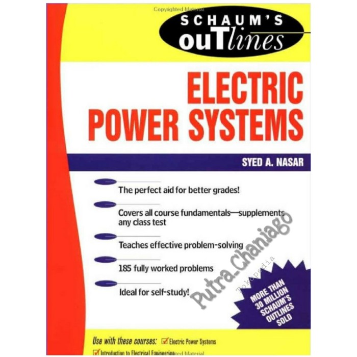 Jual Buku Schaum's Outlines Electric Power Systems by Syed Nasar | Shopee Indonesia