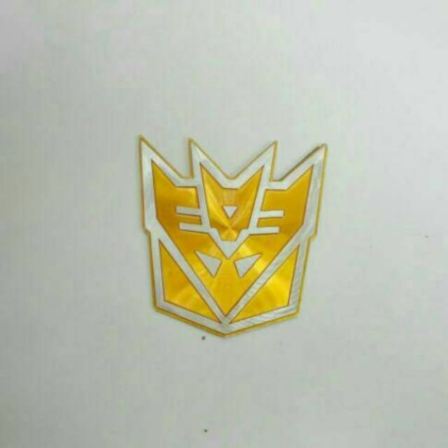 Jual Emblem Transformers Reflector Warna Kuning | Shopee Indonesia