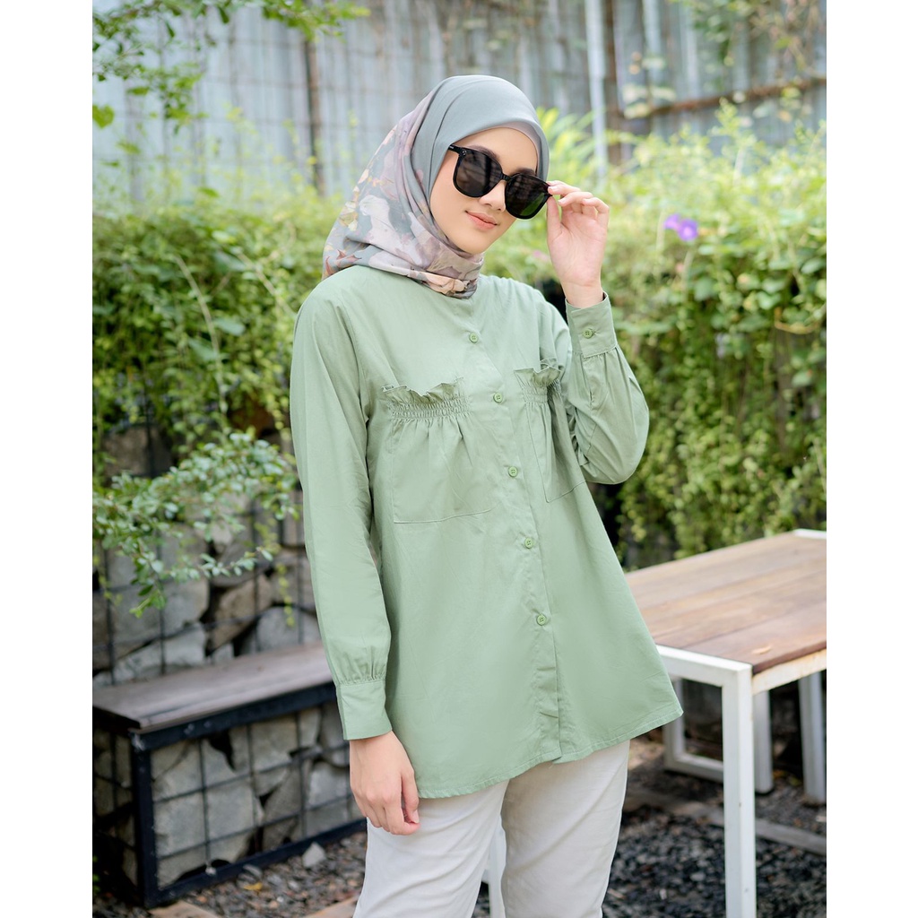Jual SOYKA BLOUSE KHEVA MAUZA | Shopee Indonesia