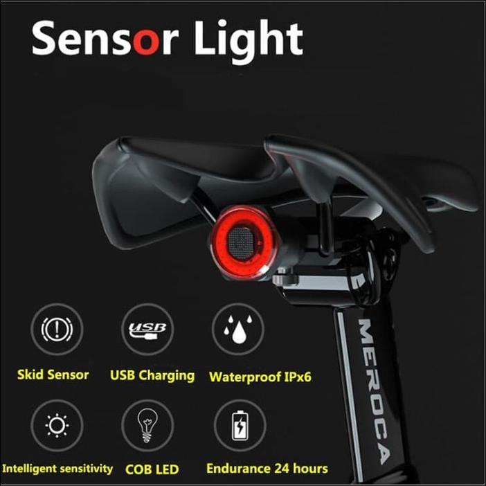 Jual LAMPU SEPEDA MEROCA/MEROCA BIKE LAMP/MEROCA TAILLIGHT-SADDLE ...