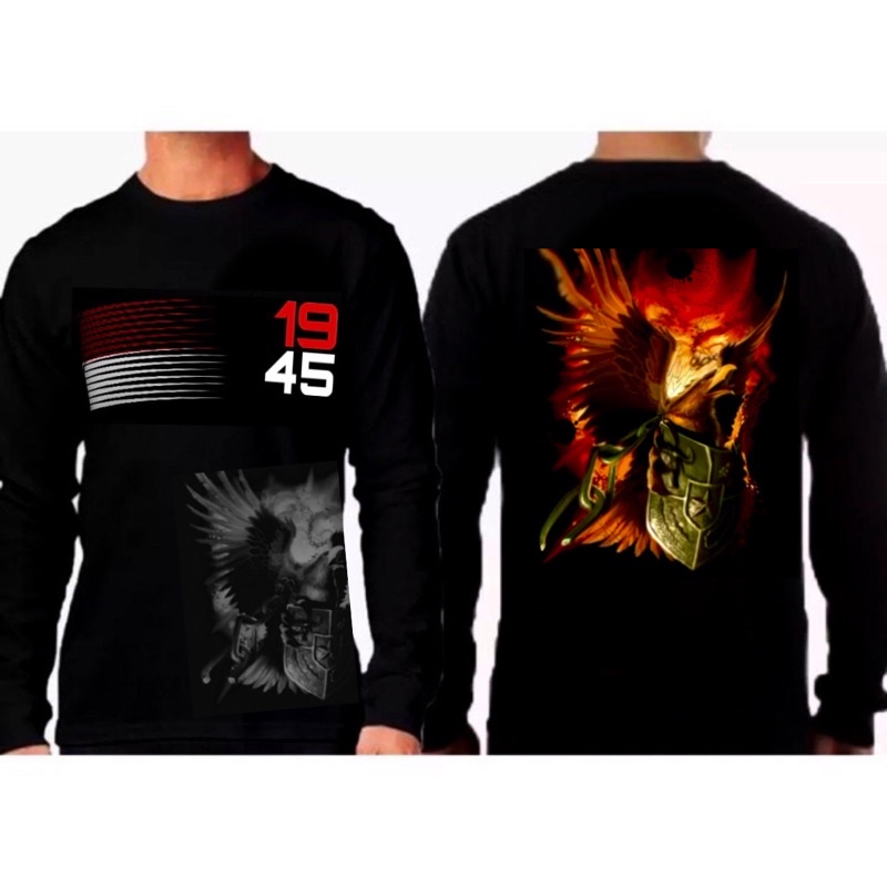 Jual kaos burung rajwali indonesia lengan panjang | Shopee Indonesia