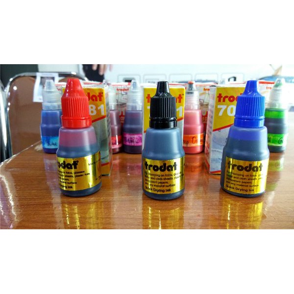 Jual Tinta TRODAT 7081 , Tinta Stempel Untuk bahan Plastik, PCB, Kertas ...