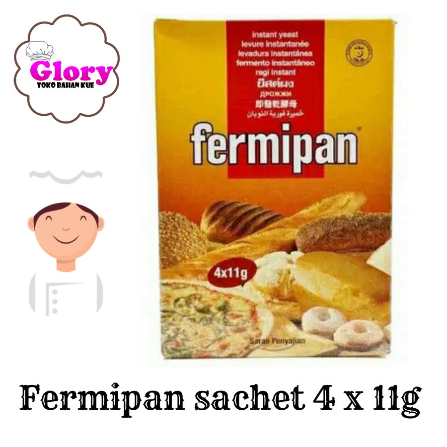 Jual fermipan sachet ragi instant 11 gr | Shopee Indonesia