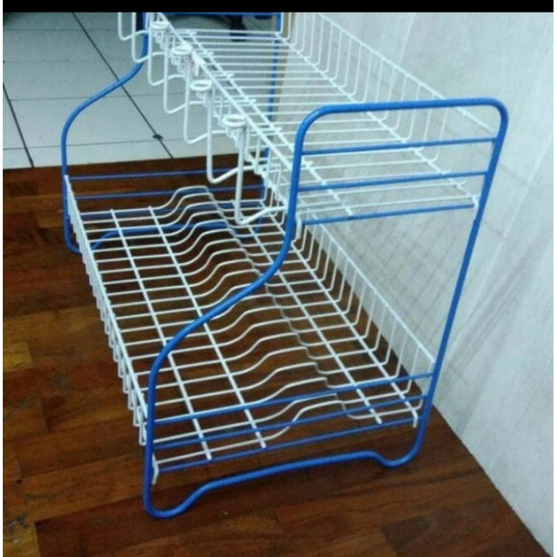 Jual Rak Piring Master 2susun/Rak Piring kaki Besi/Rak piring RO2 ...