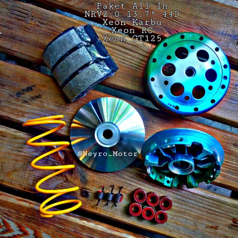 Jual Paket Full-Set Xeon Karbu / Xeon GT / Xeon RC NRV2.0 13.7° Neyro ...