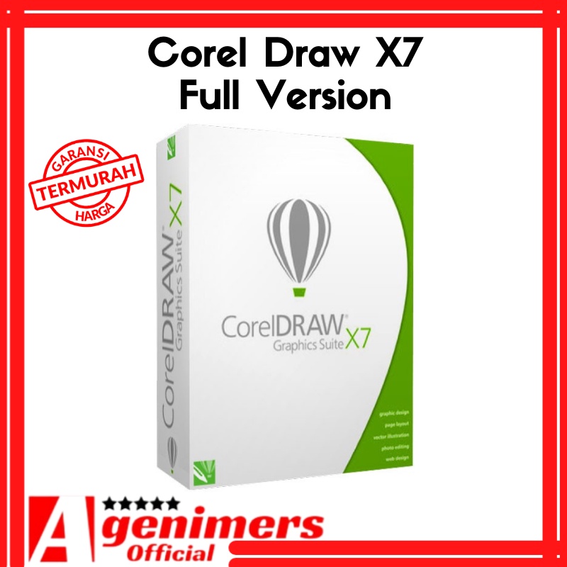 Jual Corel Draw X7 Full Version For Windows | Coreldraw X7 | Shopee Indonesia