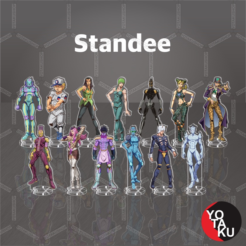Jual Standee Besar Figure Anime Akrilik Jojo Bizarre Adventure Stone ...