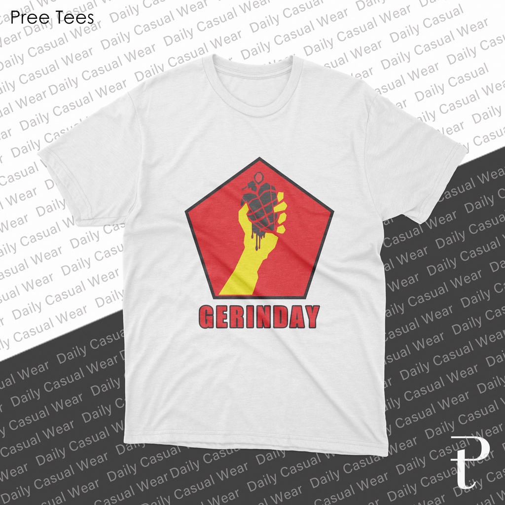 Jual Kaos Plesetan Partai GERINDAY | Shopee Indonesia Jual Kaos Plesetan Partai GERINDAY | Shopee Indonesia