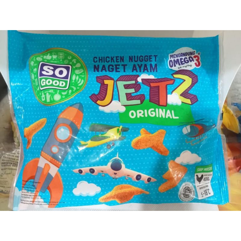 Jual Nugget So Good Jet Z ORI 400grm | Shopee Indonesia