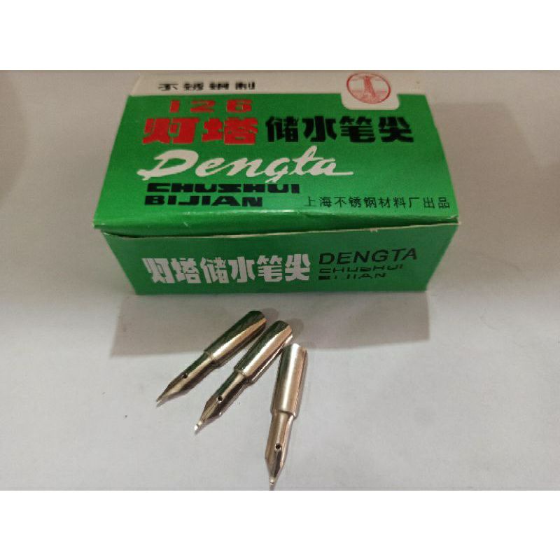 Jual satu dus kecil pucukan pucuk mata pena pentul pen tutul pulpen ...