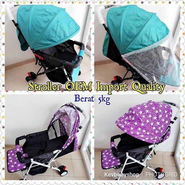 Jual Stroller OEM Kev Stroller (HUA LING) | Shopee Indonesia