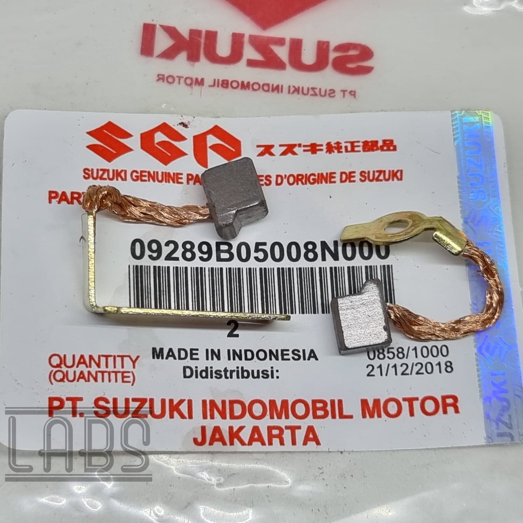 Jual LA - Arang Areng Cool Stater Starter Brush Terminal Suzuki Smash ...