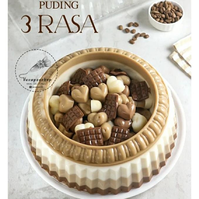 Jual Cetakan Puding Unique Round Cetakan Puding Bulat Tan See Fong ...