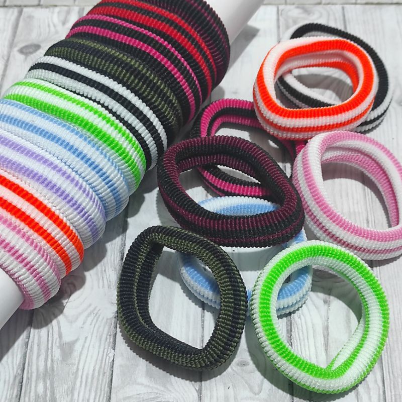 Jual tali rambut ukuran 6,5 cm isi 6 | Shopee Indonesia