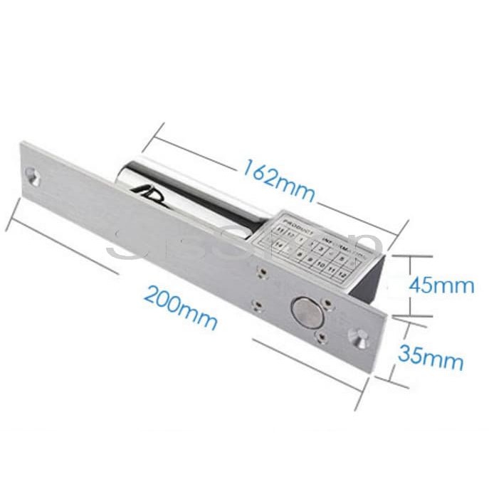 Jual ELECTRIC DROP BOLT LOCK KUNCI PINTU ELEKTRIK RFID DOOR ACCESS ...