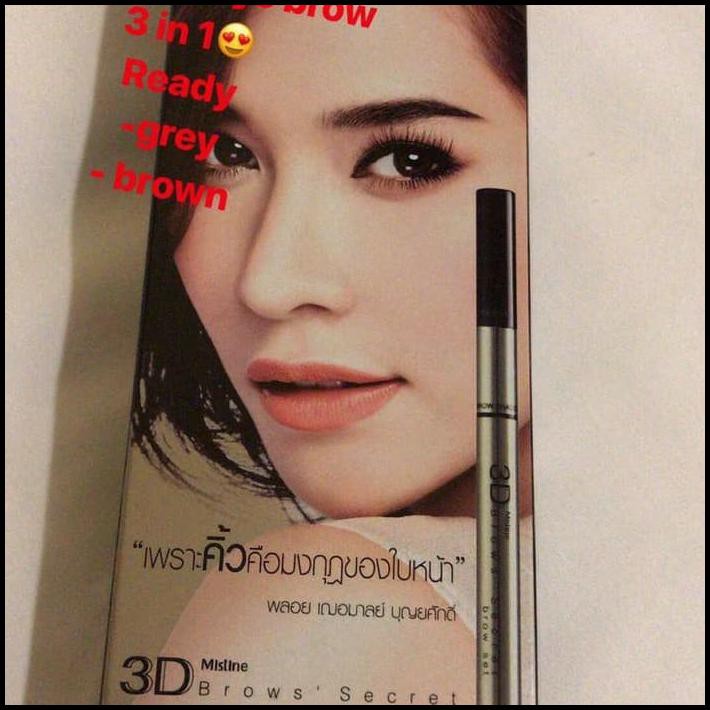 Jual Promo Pensil Alis 3D 3 In 1 (Mistine 3D Brow Secret Set) | Shopee Indonesia