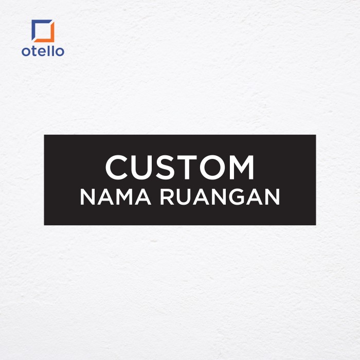 Jual Custom Sign Board Nama Ruangan Akrilik Print Papan Nama Ruang ...
