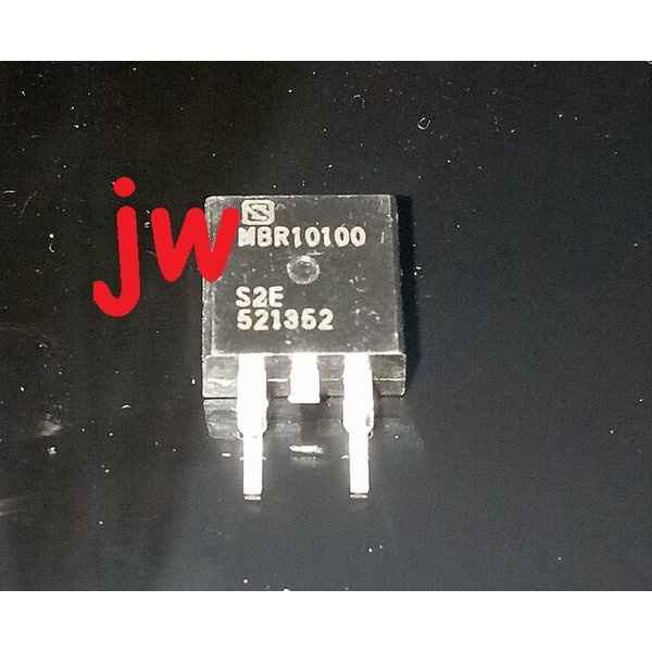 Jual MBR10100CT MBR10100 MBR 10100 CT 10A 100V SCHOTTKY DIODA TO-252 TO ...