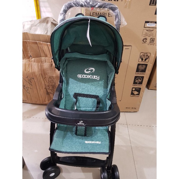 Jual Stroller Bayi Merk Space Baby By Pacific Warna Hijau | Shopee ...