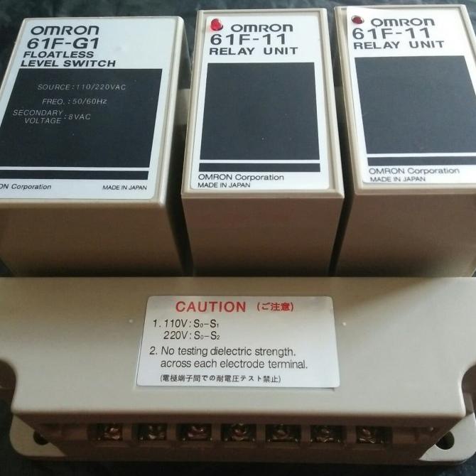 Jual ^^^^^] Floatless Switch Water Level Control WLC 61F-G1 OMRON (2 ...