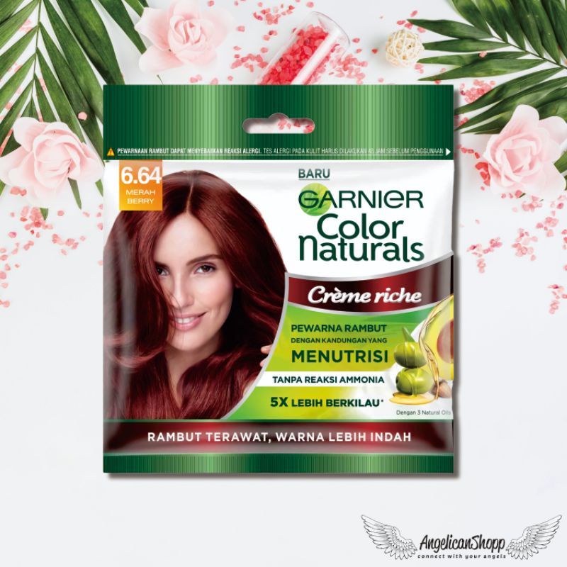 Jual GARNIER COLOR NATURAL / GARNIER SACHET PEWARNA RAMBUT CREME RICHE ...