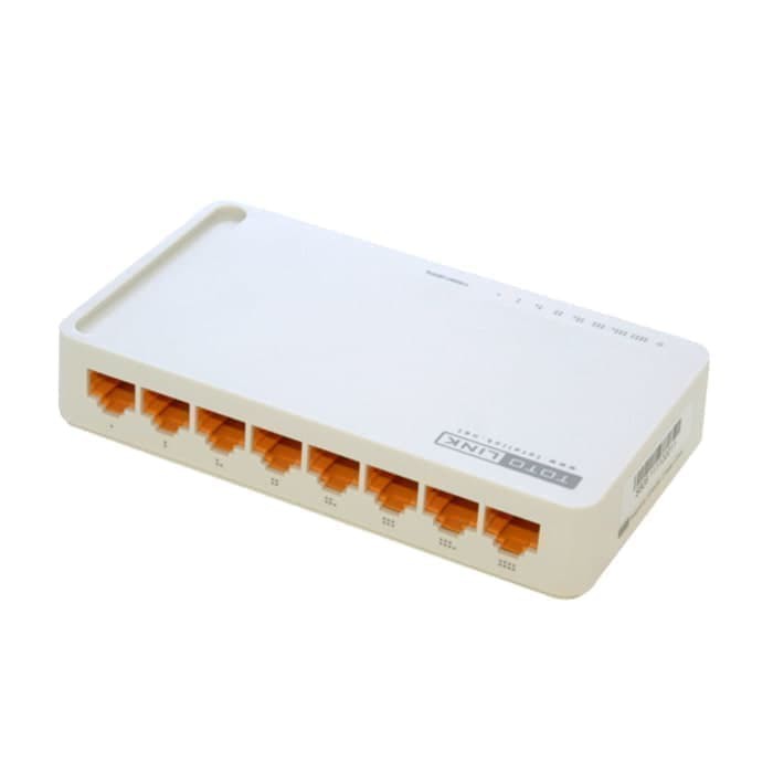 Jual TOTOLINK S808 8-Port 10100Mbps Desktop Switch Hub | Shopee Indonesia