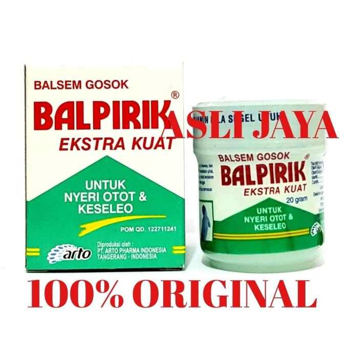 Jual Balsem Gosok Balpirik Extra Kuat (Hijau) | Shopee Indonesia