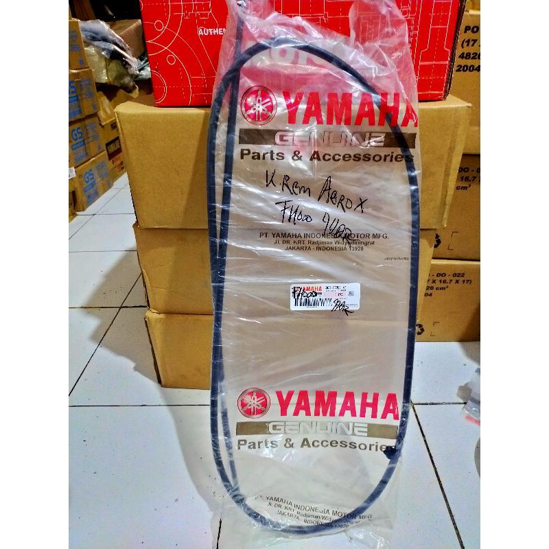 Jual KABEL REM / TALI REM BELAKANG AEROX 155CC (B65) ASLI YAMAHA RESMI ...