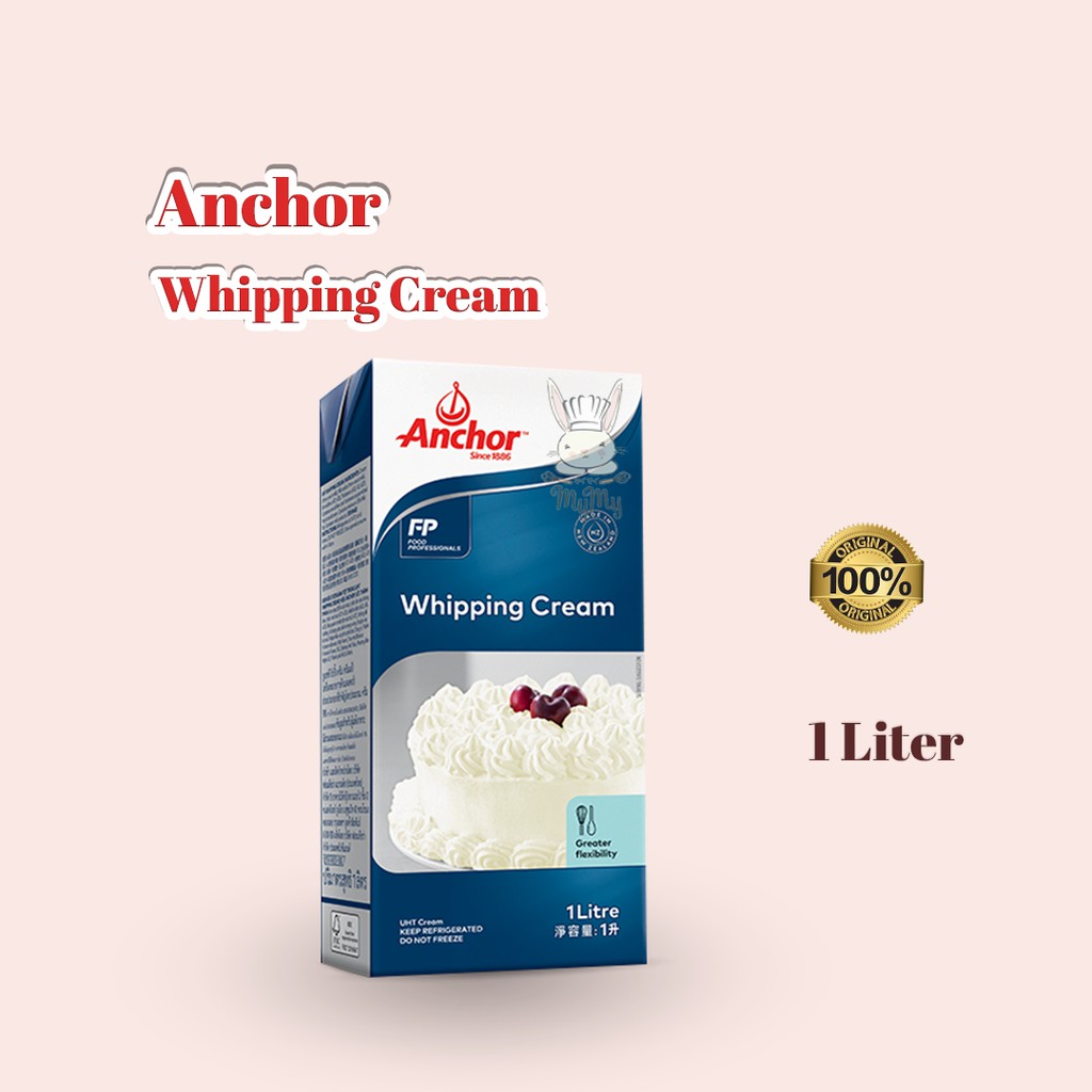 Jual Anchor Dairy Whipping Cream 1 Liter | Shopee Indonesia
