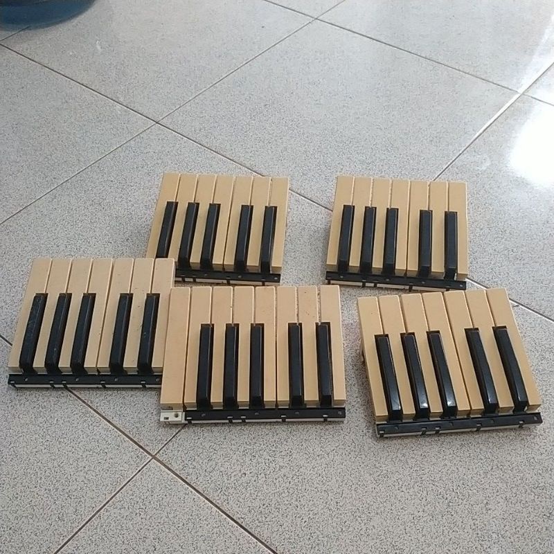 Jual Tuts Keyboard Technics Kn 2400 2600 1400 1600 Satu Set Lima Oktaf | Shopee Indonesia