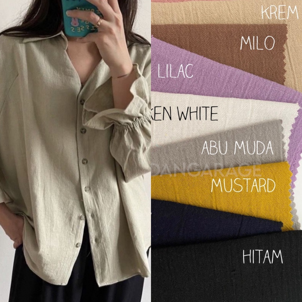 Jual Linen Rami Crinkle NEW | Shopee Indonesia