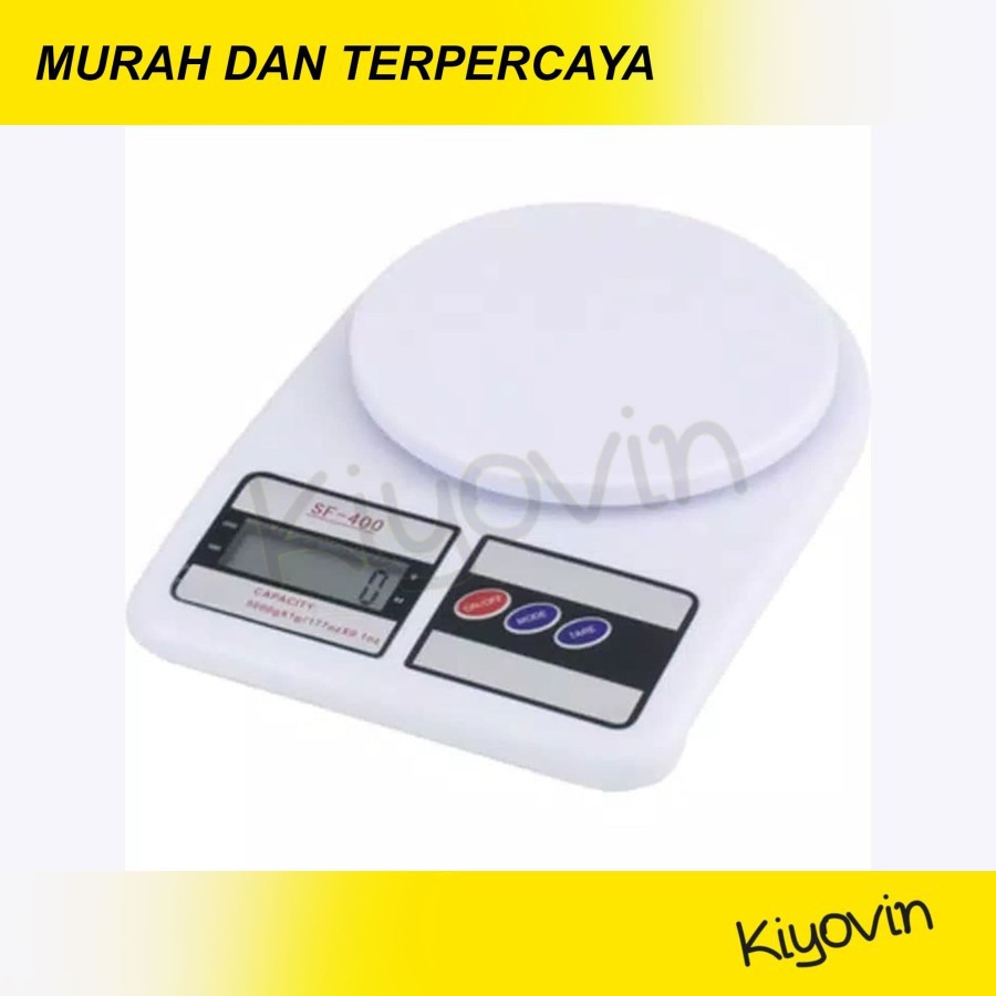 Jual Timbangan Dapur Digital SF400 - Electronic Kitchen Scale | Shopee ...