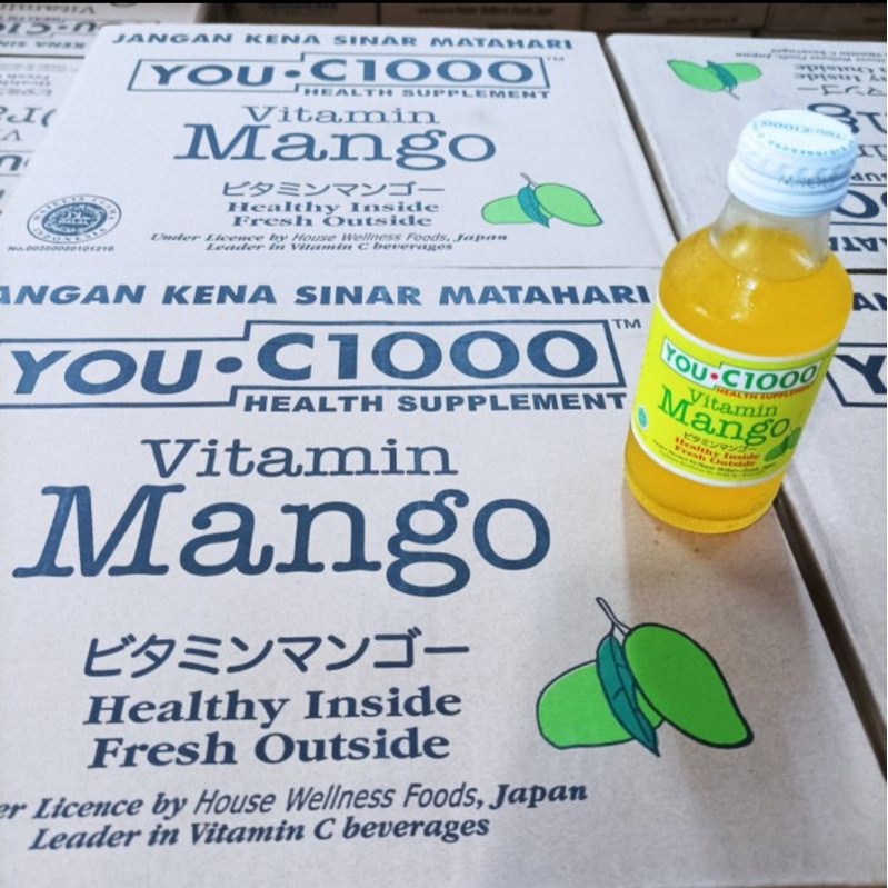 Jual You C 1000 / UC 1000 / You C1000 Vitamin Orange / Lemon / Mango ...