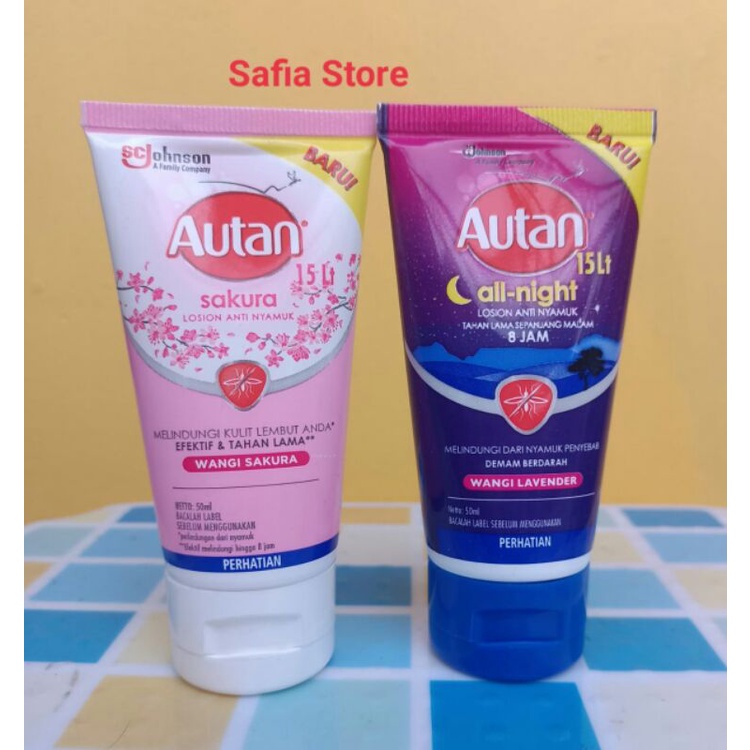 Jual Autan Lotion Anti Nyamuk 50 gr | Shopee Indonesia