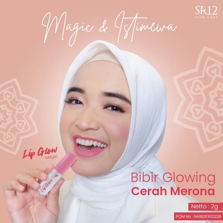 Jual Lip Glow Magic SR12 BPOM-Bibir Sehat Pink Alami-Bibir hits ala artis Korea-Pelembab Bibir ...