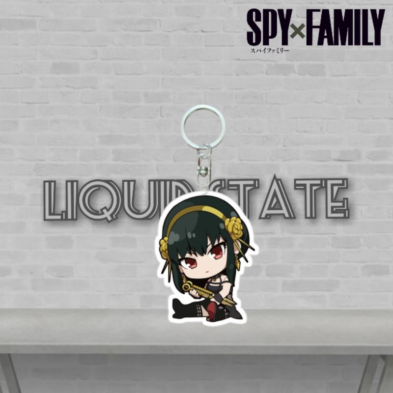 Jual Gantungan Kunci Karakter Yor Forger Ganci anime Spy X Family ...
