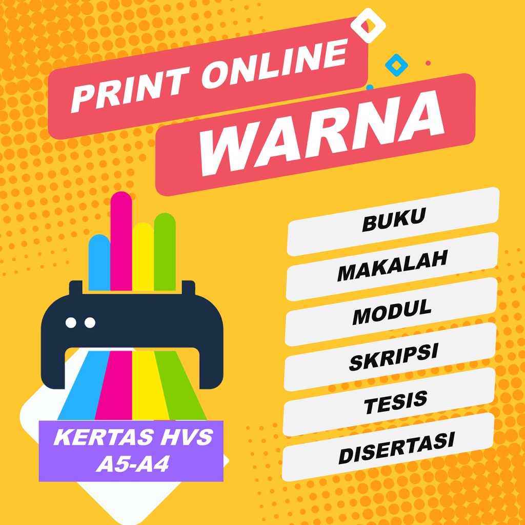 Jual Jasa Print Out Online Warna Tugas Laporan Skripsi Tesis Disertasi ...