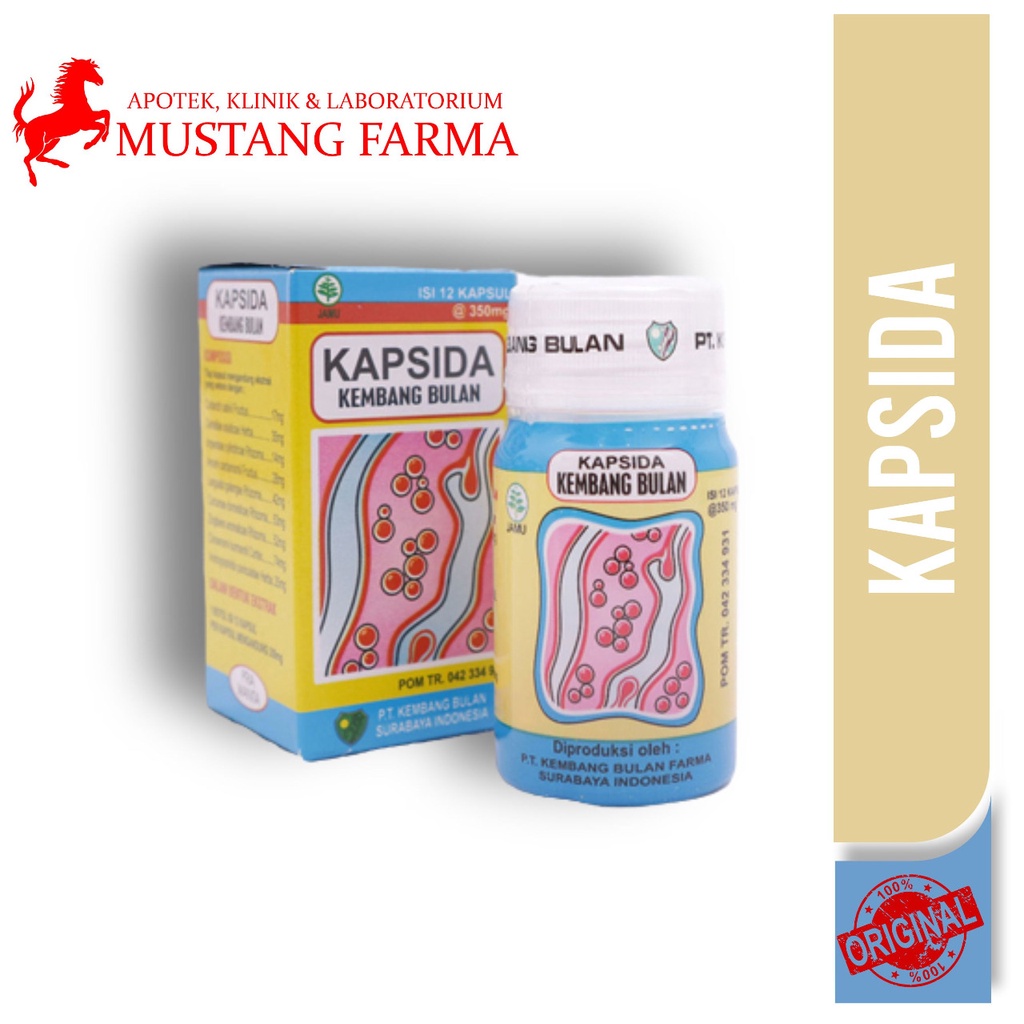 Jual Kapsida Asli Original isi 12 kapsul | Shopee Indonesia